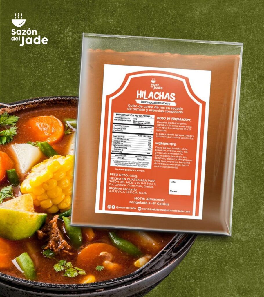 Hilachas con Carne de Res - Recados Sazón del Jade